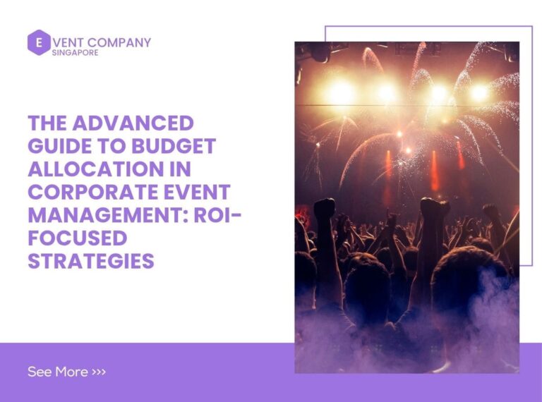Event Company Singapore | Corporate Event Management